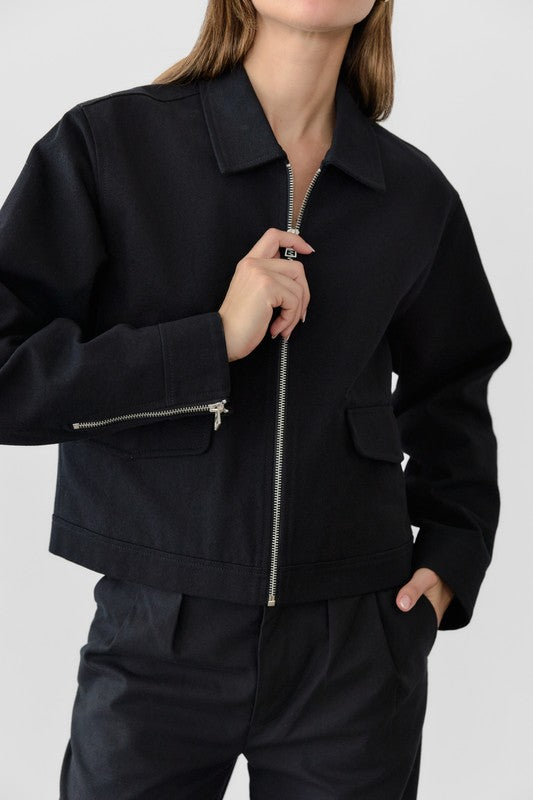 Nyx Utility Jacket – Mauve Clothing Boutique